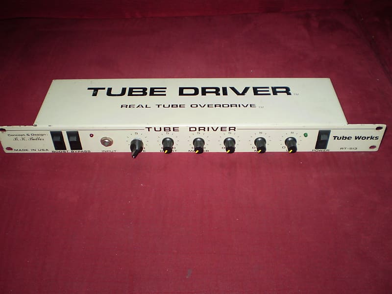Tube Works Tube Driver preamp-Rare 1989 - model | Reverb Canada