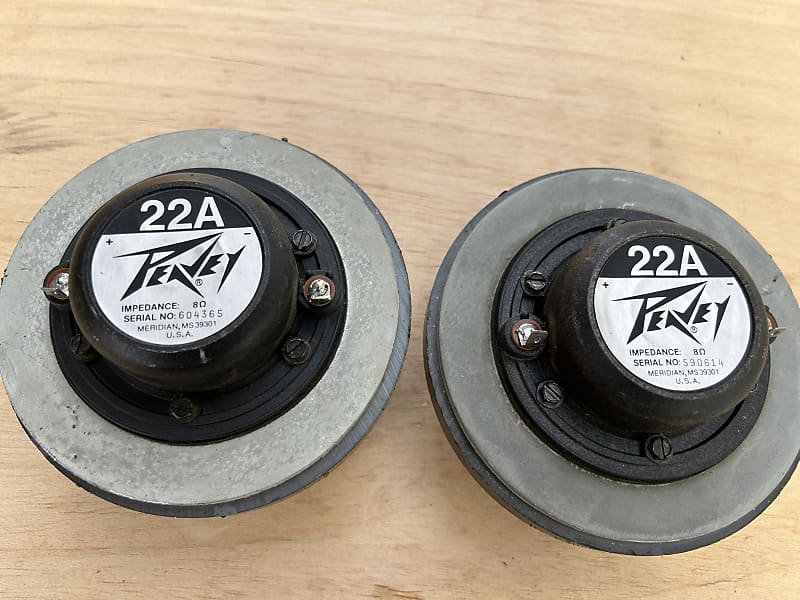 Pair- Peavey 22A compression drivers | Reverb