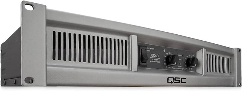 QSC GX3 2-Channel Power Amplifier | Reverb