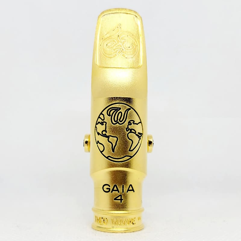 Theo Wanne GAIA4 Gold 6 Alto Saxophone Mouthpiece BRAND NEW | Reverb