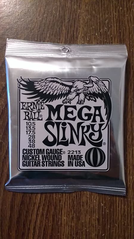2213 Ernie Ball Mega Slinky Electric Guitar Strings (Custom | Reverb