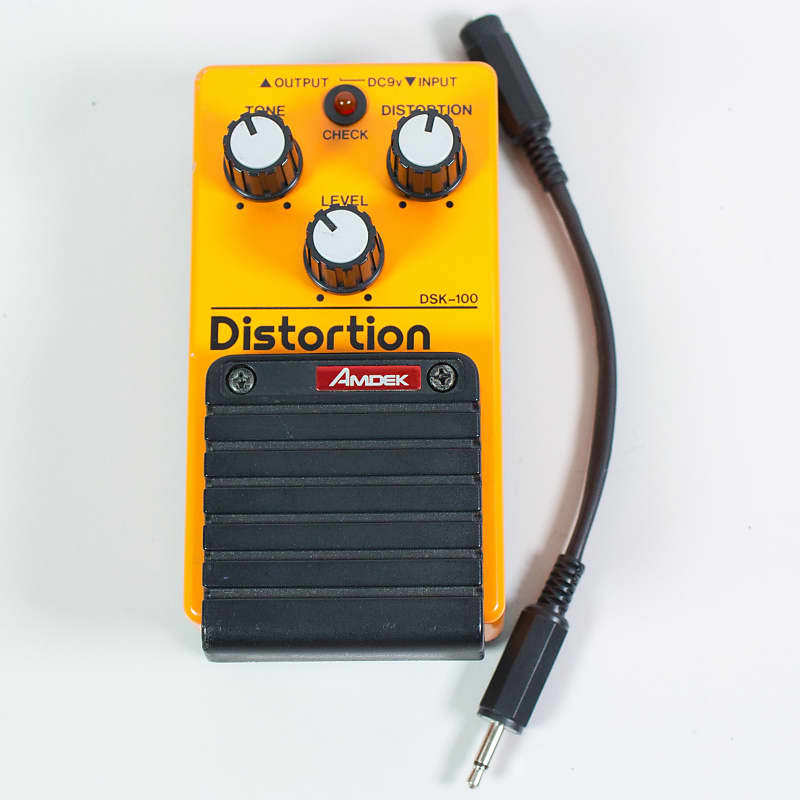 Amdek DSK-100 Analog Distortion Rare Vintage Guitar Effect | Reverb