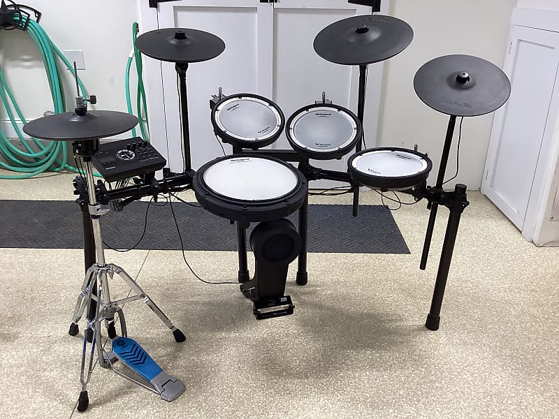Roland TD-17 V-Drum Kit with Mesh Pads 2010s - Black | Reverb