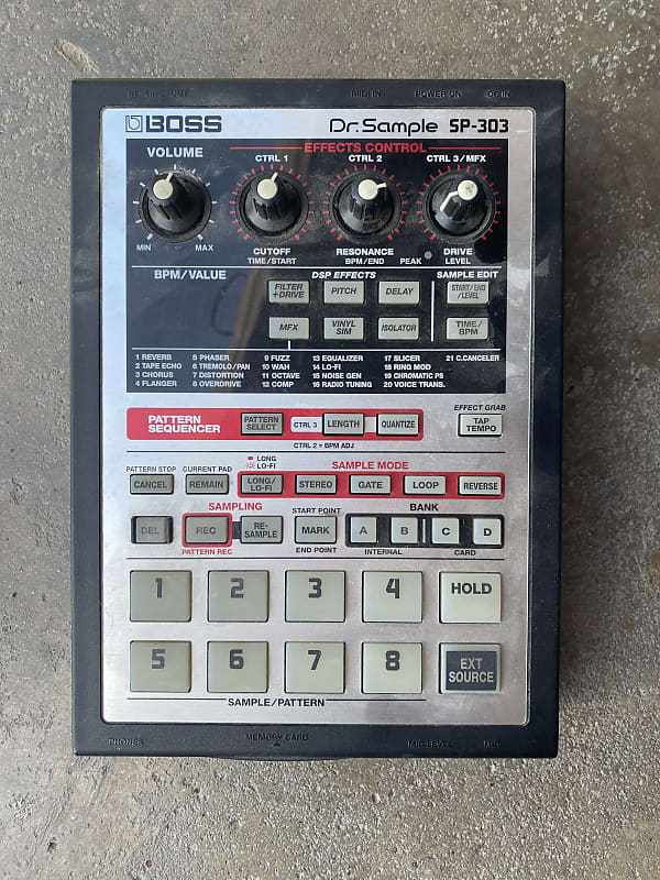 Boss Dr Sample SP303 | Reverb