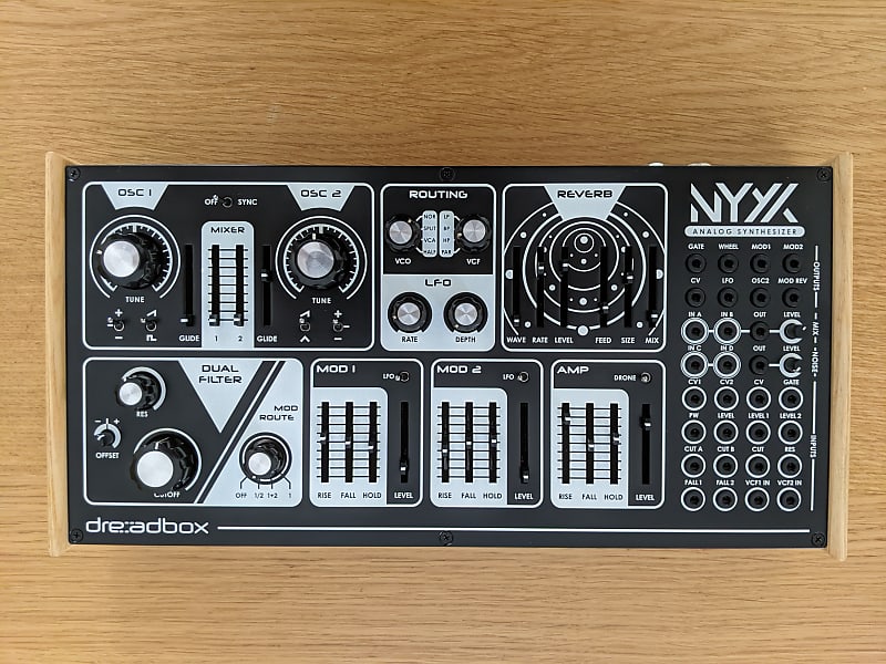 Dreadbox NYX II Paraphonic Semi-Modular Analog Synthesizer | Reverb