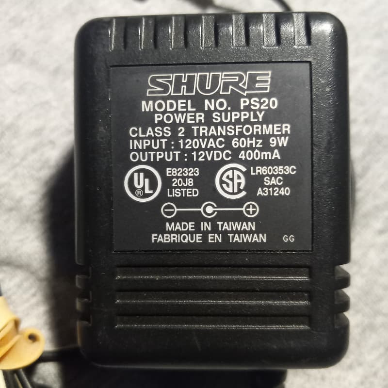 Shure PS20 A/C Power Supply | Reverb