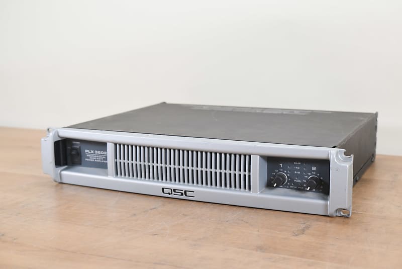 QSC PLX 3602 2-Channel Power Amplifier As-Is (church owned) | Reverb