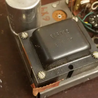 Webcor Tiny Mono Tube Amp Project 6BM8 12AX7 6X4 1961 Steel | Reverb