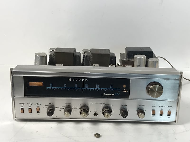 H.H Scott 340B Stereo Tube Receiver 7591 | Reverb