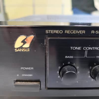 Sansui R-550 - Black | Reverb