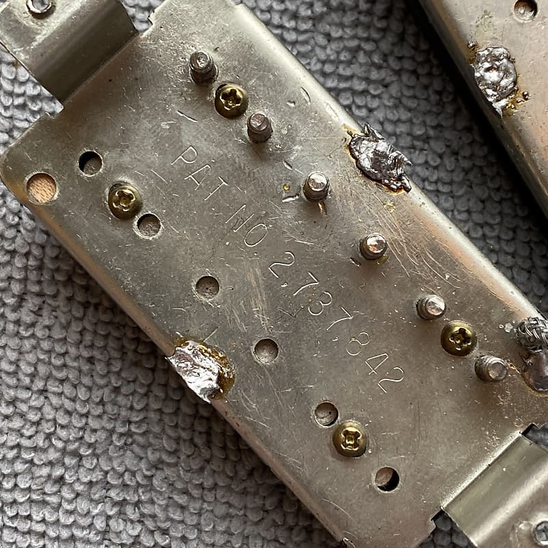 Gibson Tim Shaw PAF Humbucker 1980s - Patent Number | Reverb