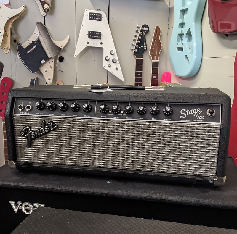 Fender Stage 100H 2-Channel 100-Watt Solid State Guitar Amp | Reverb