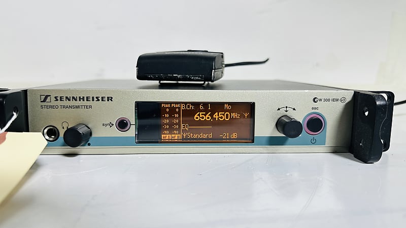 Sennheiser EW300 IEM G3 Transmitter/Belt Pack Pkg Freq | Reverb