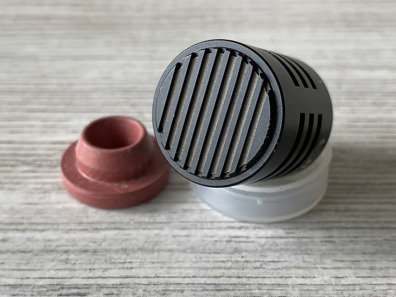 1984 AKG CK63-ULS Noir Schwarz Black Hyper-Cardioid Capsule | Reverb