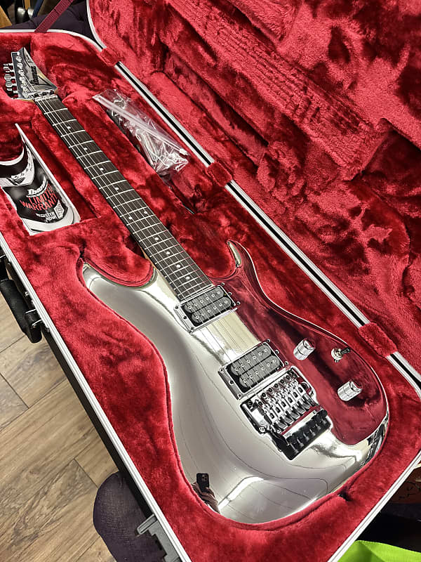 Ibanez JS3CR Joe Satriani Chrome Boy 2024 - Chrome | Reverb