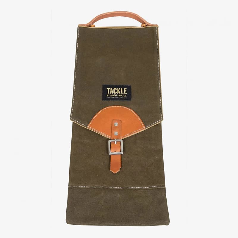 Tackle Instrument Waxed Canvas Compact Stick Bag Forest Green | Reverb