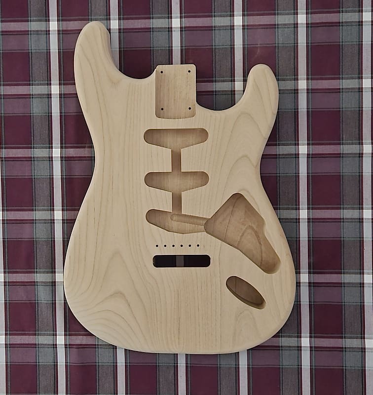 Woodtech Routing - 2 pc. Alder Vintage Carve Stratocaster | Reverb