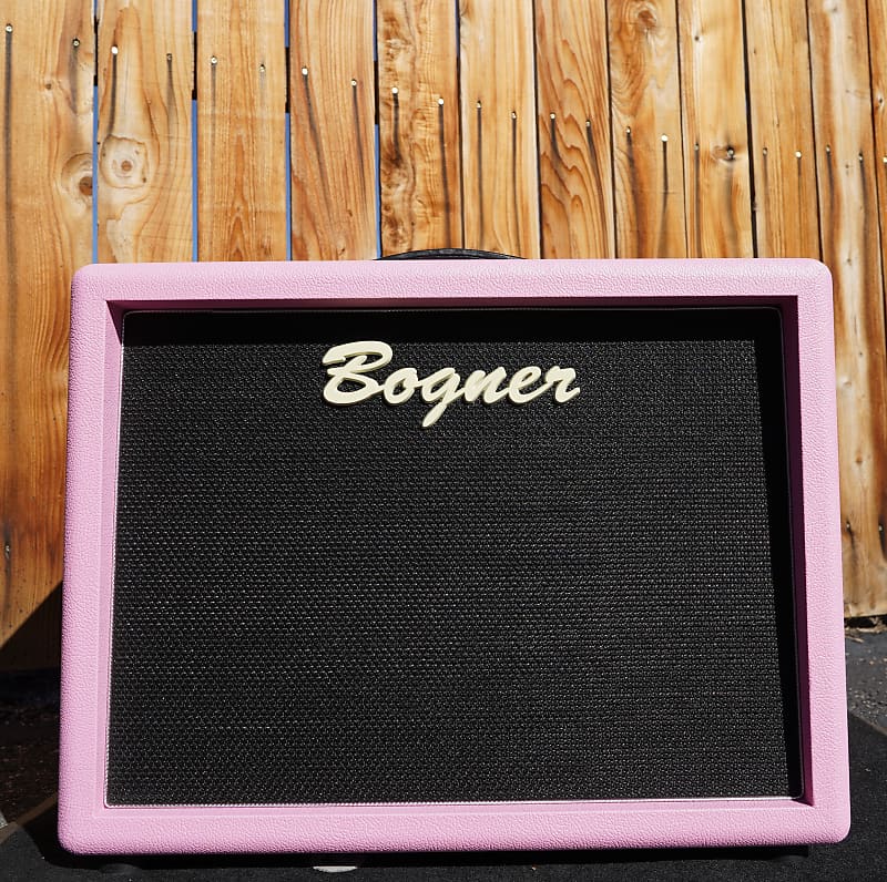 Bogner 112C Closed/Ported Pink Tolex 1x12" Speaker Cabinet | Reverb