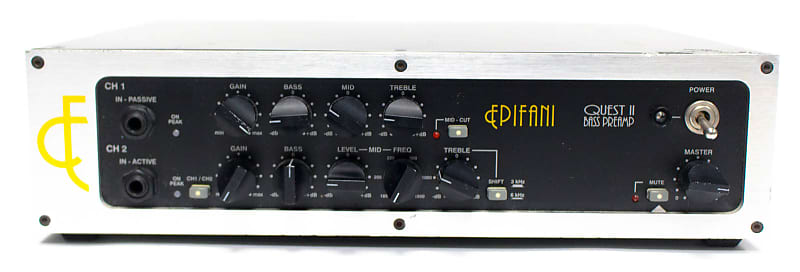 Epifani Quest II 2 Channel Bass Preamp | Reverb Canada