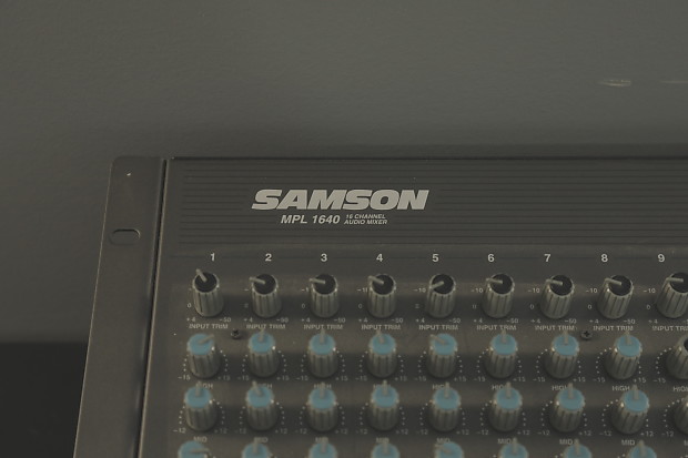 Samson MPL 1640 16 Channel Audio Mixer | Reverb