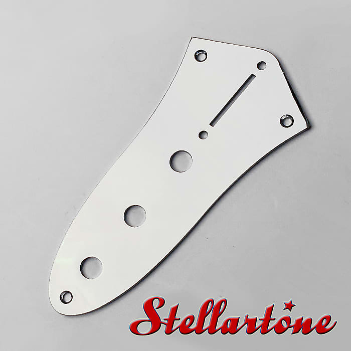 Fender J-Bass "Tele-Jazz" Control Plate w/Straight Switch, | Reverb