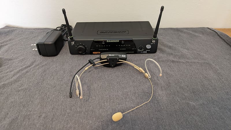 Samson CR77 + AIRLINE AH7 Wireless System FITNESS Headset | Reverb