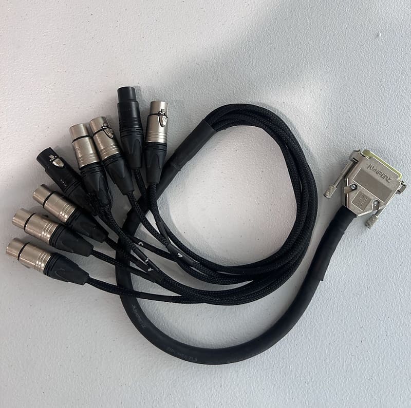 Vintage King Jumperz 3 Foot 8-Channel DB25-XLR Female Snake | Reverb