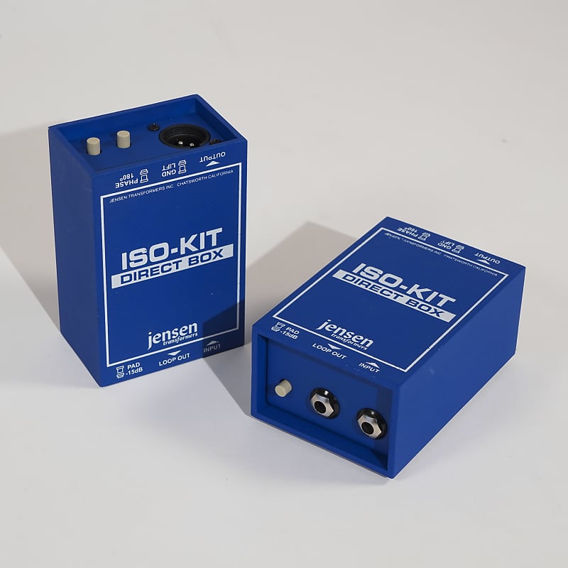 Jensen ISO-KIT Direct Box Pair - Mint Condition - Cardas | Reverb