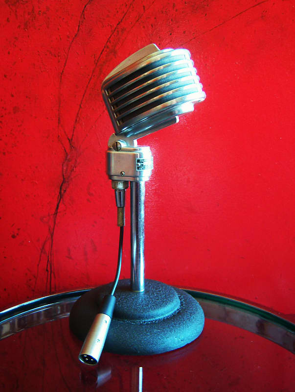 Vintage RARE 1940's Turner 34X modified dynamic microphone | Reverb