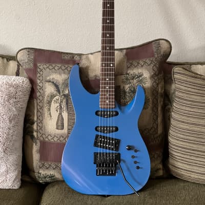 Kramer Pacer Custom 1 1987-1989 - Flip-flop Blue | Reverb