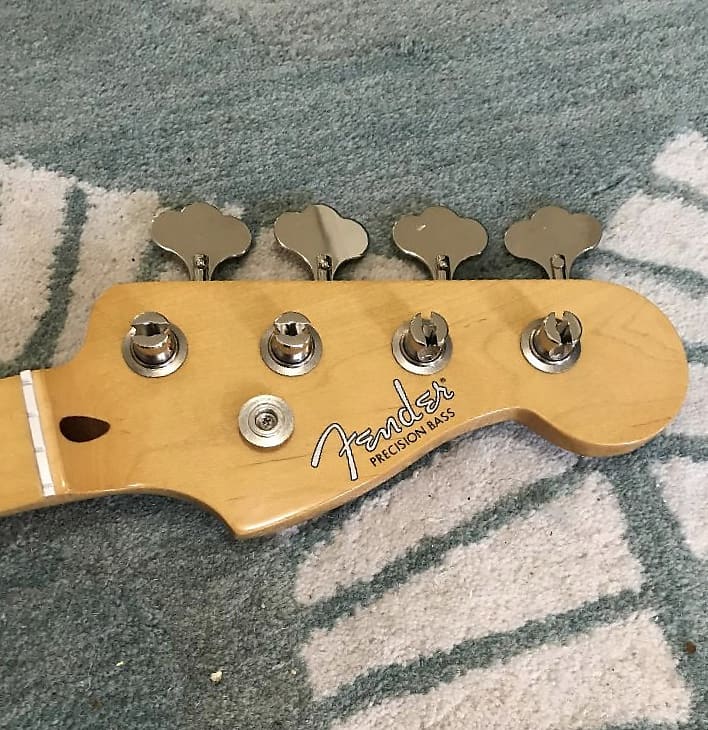 Fender Precision Bass Neck 50s Classis Series With Tuners | Reverb