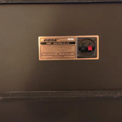 Bose 301 Series II Bookshelf Speakers 80s Walnut | Reverb