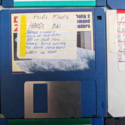 Floppy Disk Midi Songs - Retro Midi Songs Files Floppy | Reverb Canada