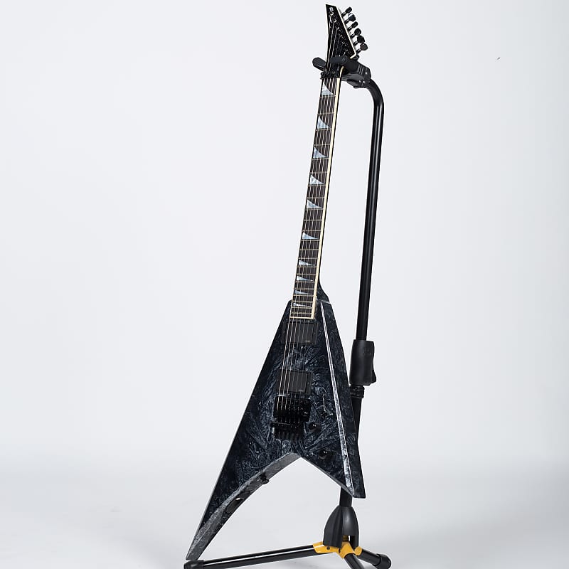 Jackson Custom Shop Rhodes Electric Guitar - Silver | Reverb Canada