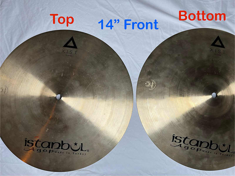 Istanbul Agop Xist Natural Cymbal Set (14”, 16”, 18”, 20”, | Reverb
