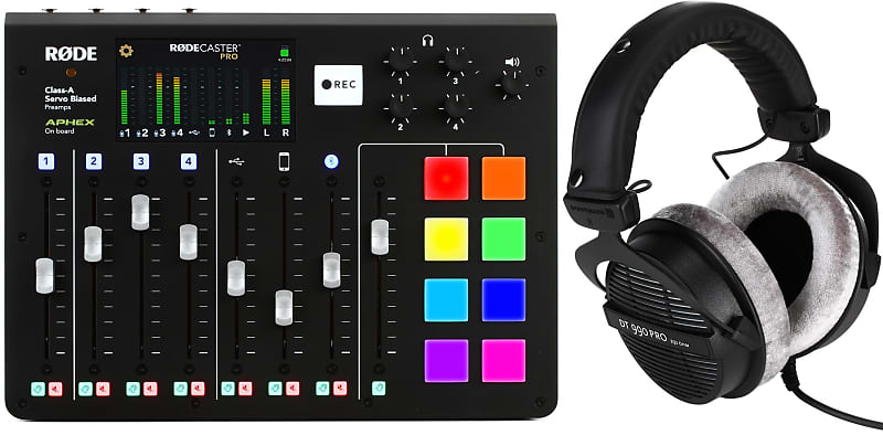 Rode RODECaster Pro Podcast Production Studio Bundle with | Reverb