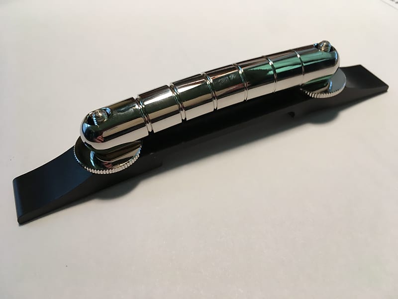 Rocking Bar Bridge w Ebony base for Gretsch 6120 Chet Atkins | Reverb