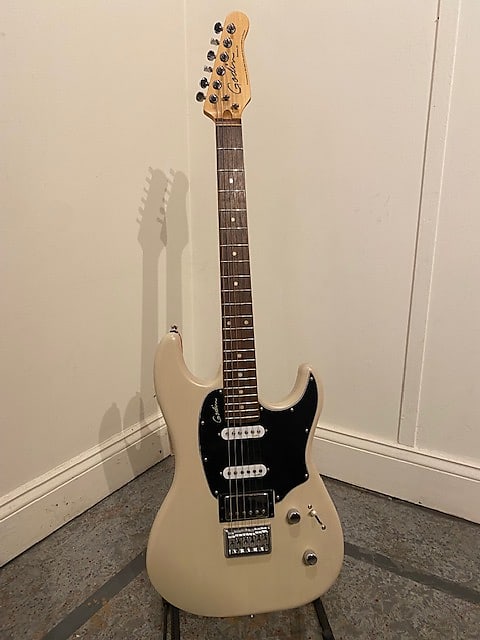 Godin Session HT Strat model 2021? Antique white | Reverb