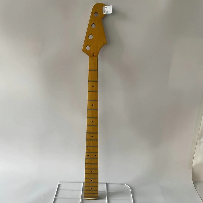 21 Frets Maple Wood 4 String Bass Neck | Reverb