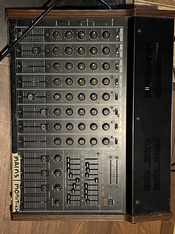 Roland PA-150 80’s - Black | Reverb