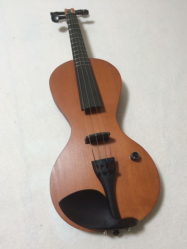 Violin. Handmade fretted electric | Reverb