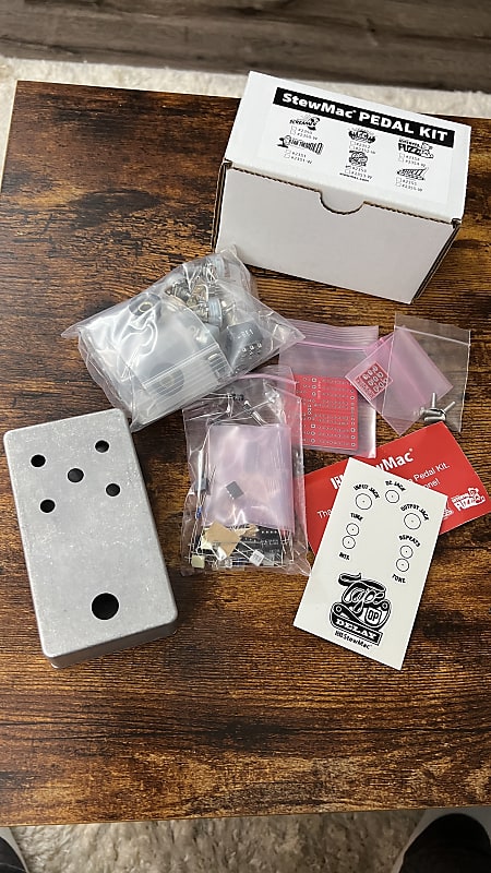 StewMac Tape Op Delay Pedal Kit Bare Enclosure 2021 - Bare | Reverb