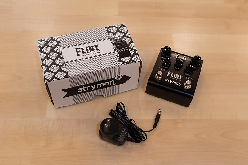 Strymon Flint Reverb and Tremolo 2021 - Special Black Knob | Reverb
