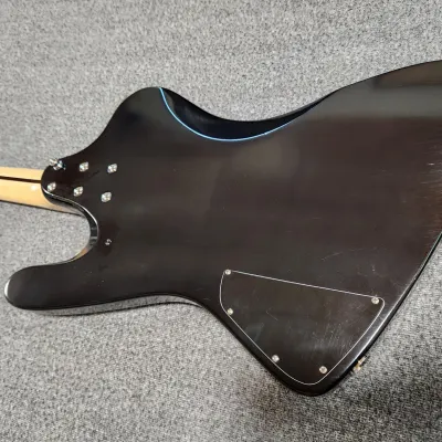 C Stroh Custom Handbuilt "P-bird" Style Bass 2022 Nitro Black | Reverb