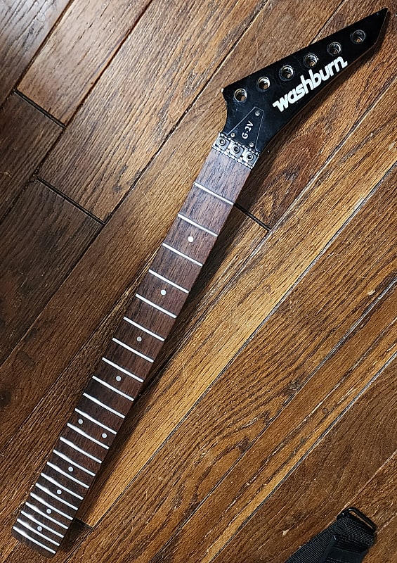 1980's Washburn G-2V Guitar Neck - MIJ - Maple/Rosewood | Reverb