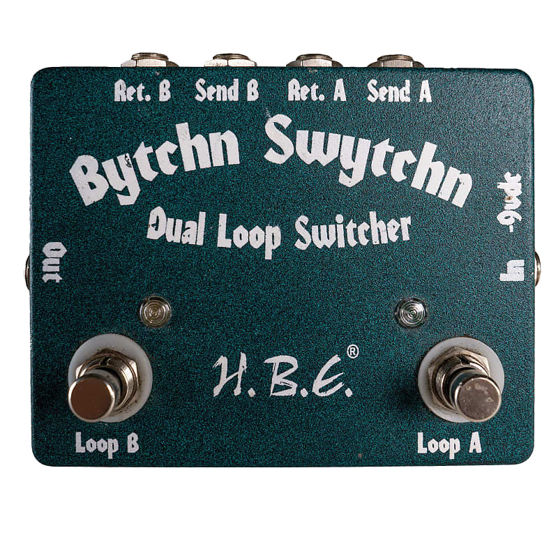 Homebrew Bytchn Swytchn Dual Effects Loop Switcher Pedal w/ | Reverb
