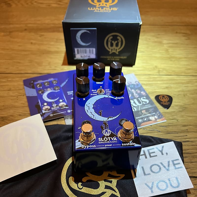 Walrus Audio Slötvå Multi-Texture Reverb 2022 - 2023 - Blue | Reverb
