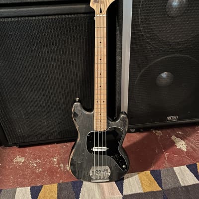 Fender Squier Bronco Bass - Doom Mod musicmaster mustang | Reverb