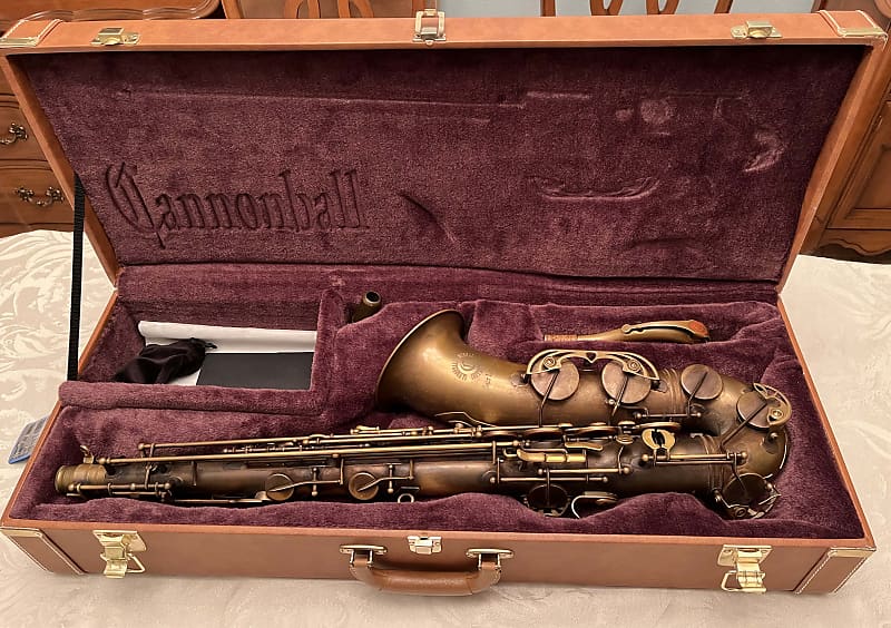 Cannonball Vintage Reborn 20th Anniversary Tenor Sax with | Reverb