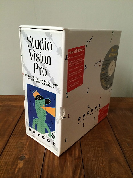 Opcode Studio Vision Pro – complete software package, never | Reverb